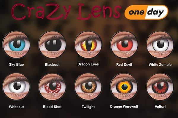ΦΑΚΟΙ ΕΠΑΦΗΣ CRAZY LENS ΗΜΕΡΗΣΙΟΙ 2PACK