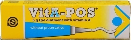 VITA POS ΟΦΘΑΛΜΙΚΗ ΑΛΟΙΦΗ ΜΕ ΒΙΤΑΜΙΝΗ Α 5gr